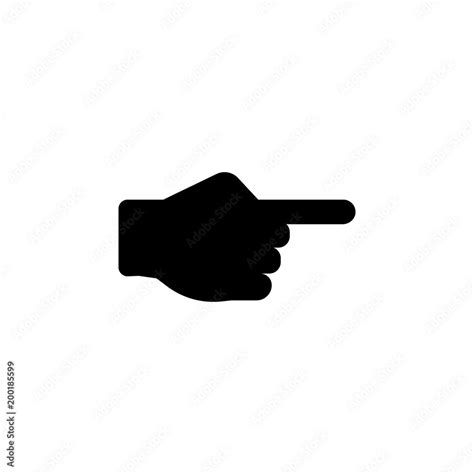 Pointing Hand Icon