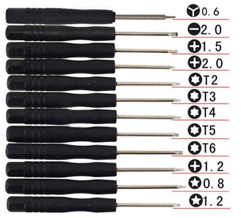 12 Mini Tournevis Otronic