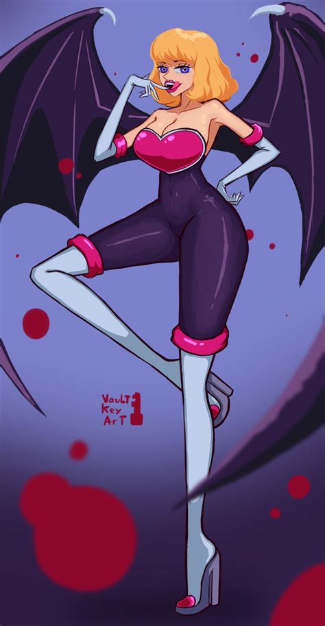 Rule 34 1girls Bat Wings Big Breasts Blonde Hair Demon Wings High