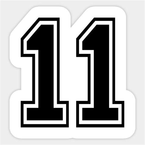 Pin By Vacho On Stickers Black Stickers Custom Stickers Eleventh