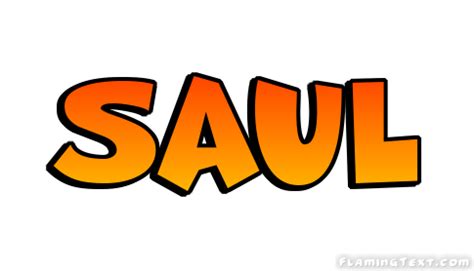 Saul Logo Herramienta De Diseño De Nombres Gratis De Flaming Text
