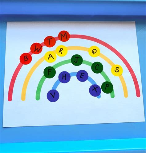 Letter Sorting Activity Great For Remote Preschool Color Sorting Activities Letter Sorting