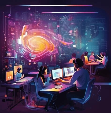 Premium Ai Image 2d People Working On A Project And Programming Concepts Layout Flat Page