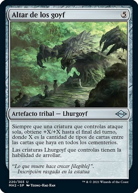 Altar Of The Goyf · Modern Horizons 2 Mh2 220 · Scryfall Magic The