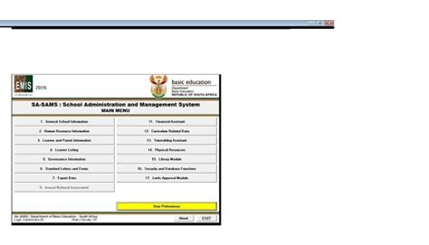 The Use Of Sa Sams Programme In Schools Has Benefited Our Educators In The Following Many Ways