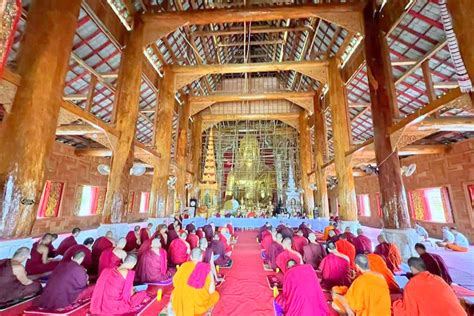 မိုင်းယောင်းမြို့နယ်၌ ကျောင်းထိုင်ဆရာတော်များ အစည်းအဝေးကျင်းပ