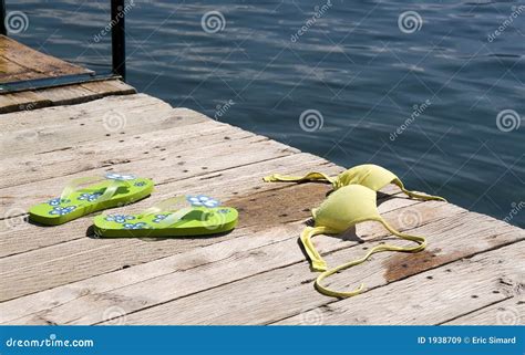 Topless At The Beach Stock Image 1938709