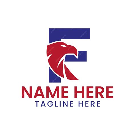 Premium Vector Letter F Eagle Logo Design Vector Template