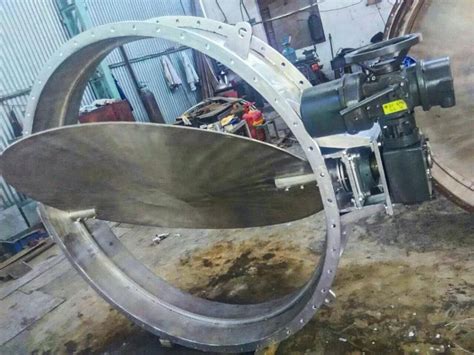 Customized Butterfly Type Damper At ₹ 135000 Air Pressure Regulator