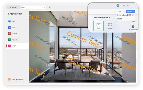 Wps Watermark Pdfs Add Watermark To Pdfs For Free