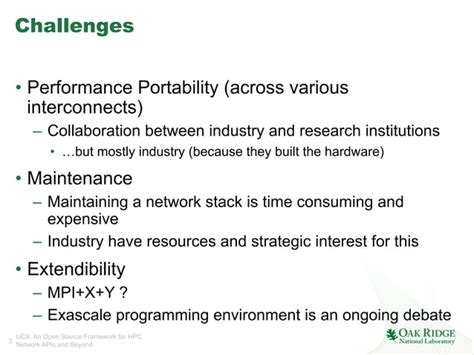 Ucx An Open Source Framework For Hpc Network Apis And Beyond Ppt