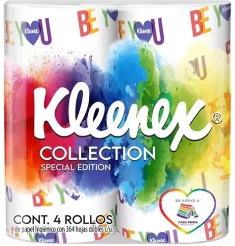 Kleenex Collection Special 4 Rollos Hojas Dobles 4 Paquetes Envío Gratis