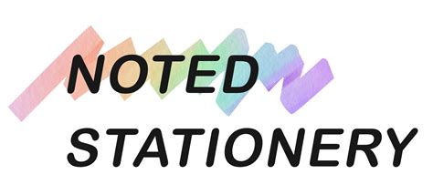 Noted Stationery Let Your Creativity Flow