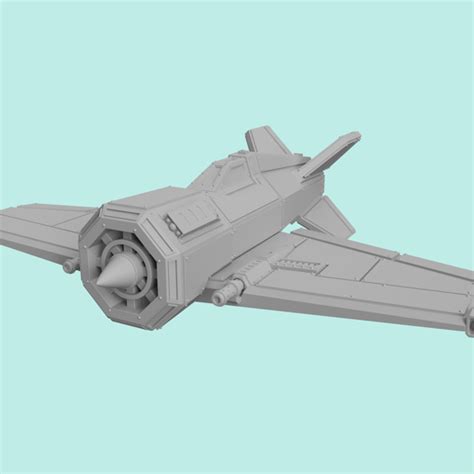 🌩️ Karpov Naval Strike Fighter・free 3d File For 3d Printing・cults