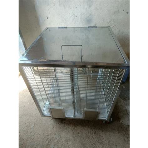 Potato Storage Trolley Bin Material Stainless Steel At Best Price In