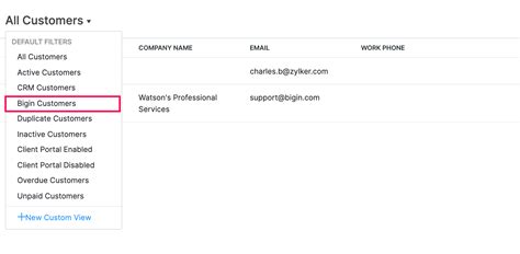 Bigin Help Zoho Invoice