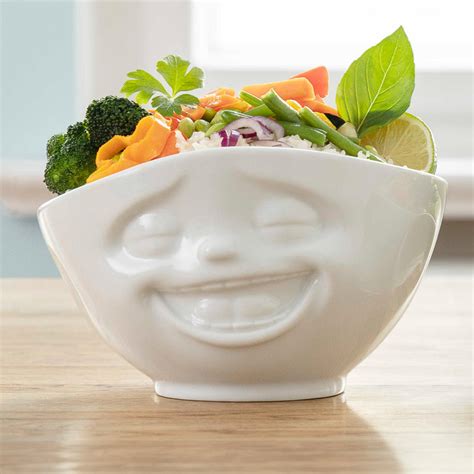 Xl Bowl Laughing Face 33 Oz Fiftyeight Products