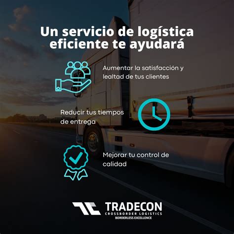 Tradecon Logistics On Linkedin Conoce Lo Que Te Puede Ofrecer Un Buen