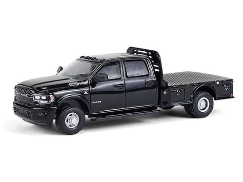 164 Dually Drivers Series 16 2023 Ram 3500 Dually Flatbed Black
