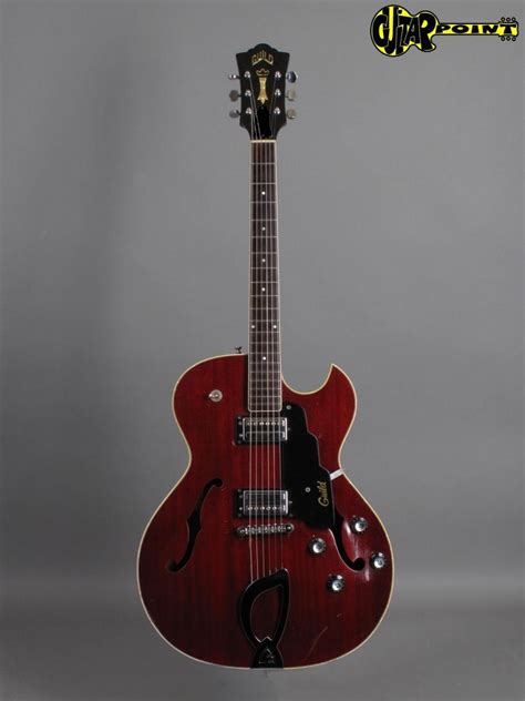 1973 Guild Starfire Ii Cherry Guitarpoint