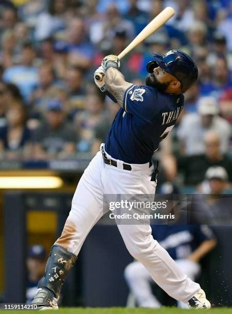Eric Thames Photos And Premium High Res Pictures Getty Images