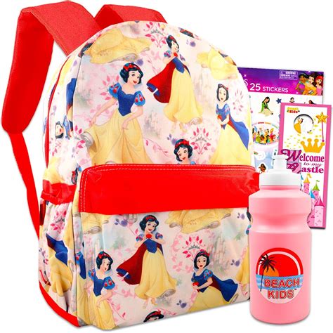 Disney Snow White Large Backpack Set Bundle With 16 Snow White Backpack Plus