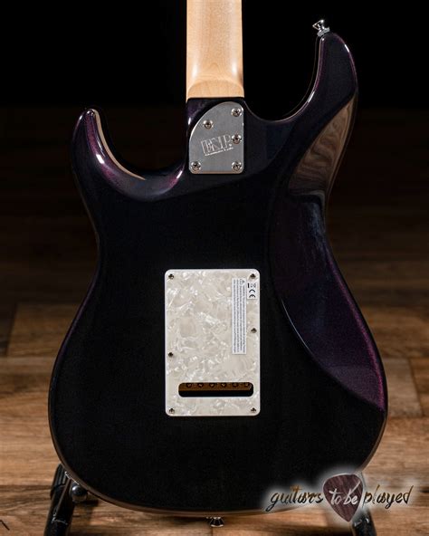 Esp Japan Snapper Ctm Flamed Top Maple Neck Guitar Indigo Purple