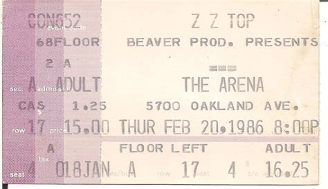 Zz Top Concert And Tour History Updated For 2022 Concert Archives