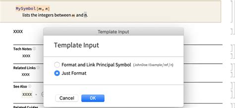 Authoring Symbol Pages Using Documentation Tools—wolfram Documentation