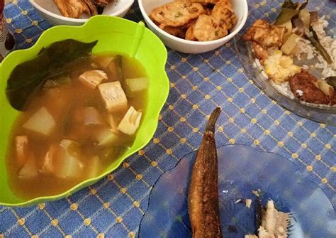 Resep Sayur Asem Ikan Lele Tempe Mendoan Praktis Yang Sempurna