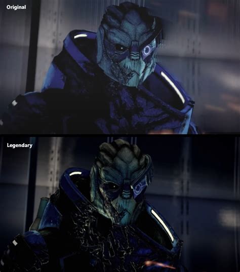A Comparison Shot Of Our Favorite Turian Rmasseffect