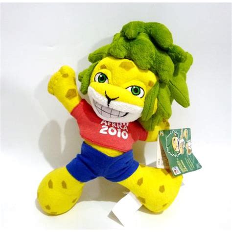 Jual Boneka Zakumi Mascot 2010 Fifa World Cup Original Fifa Plush Doll