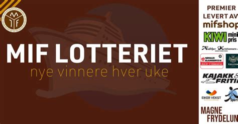 Hovedpremien i MIF-lotteriet er trukket! / Mjøndalen IF