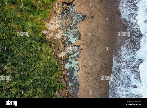 Breathtaking Aerial View Of Sohoton Cove A Hidden Paradise Of Lush Limestone Cliffs Turquoise
