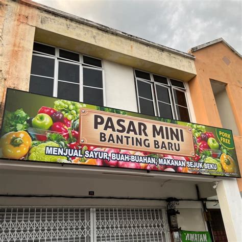 Pasar Mini Banting Baru Bandar