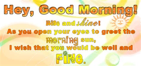 Good Morning To You Graphics
