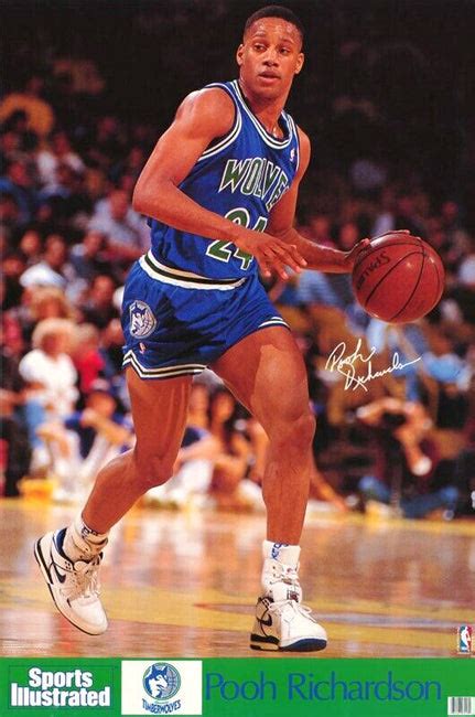 Pooh Richardson Signature Series Minnesota Timberwolves Nba Action P