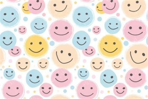 Smiley Faces Seamless Pattern Graphic By Sun Sublimation · Creative Fabrica