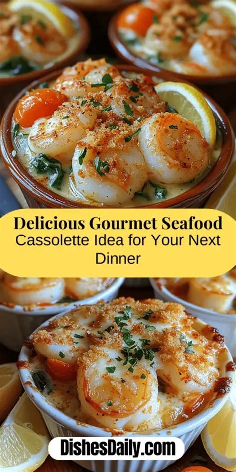 Gourmet Seafood Cassolette Recipe