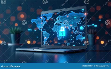 Global Cybersecurity Threat Analysis Infographic Shows Worldwide