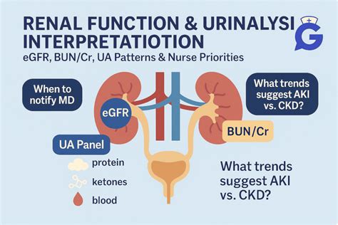 Renal Function And Urinalysis Interpretation 2025