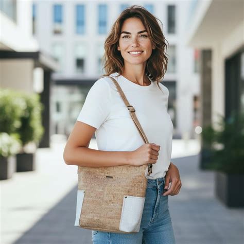 Large Cork Compass Bag Etsy