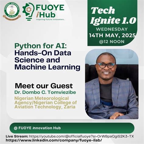 Join Us For Tech Ignite 10 Python For Ai News