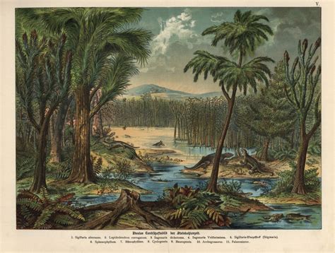 Triassic Period Landscape