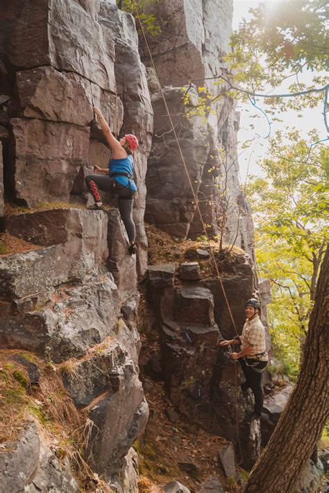 Outdoor Rock Climbing