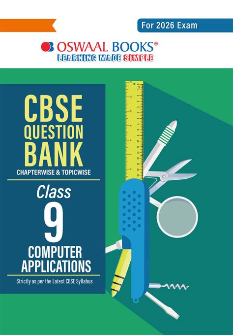 Cbse Question Bank Class 9 Computer Applications Chapterwide And Top
