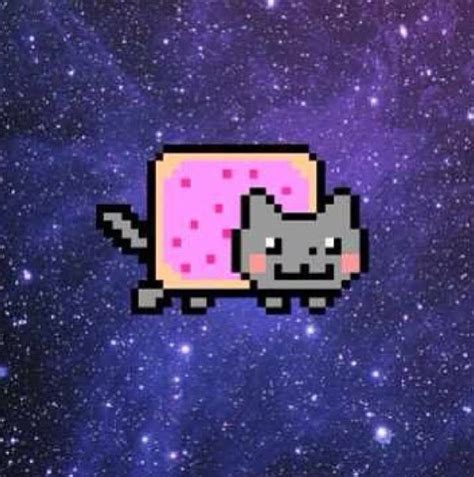 Nyan Kitty In 2024 Nyan Cat Nya Cat Cute Memes