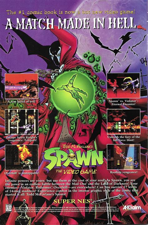 Spawn Snes Advertisement Rspawn
