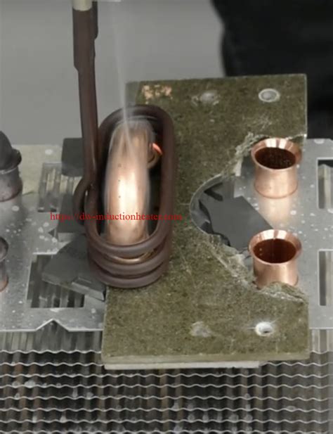 Hvac Brazing With Induction Heating System