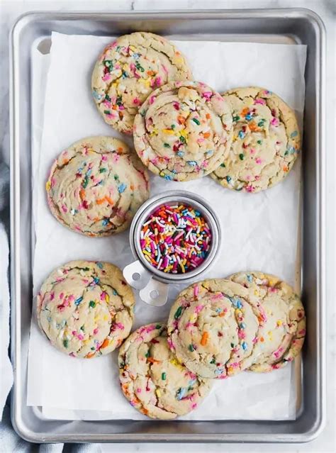 Soft Mini Funfetti Cookies Truffles And Trends Artofit